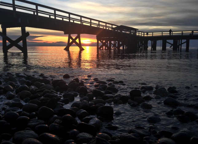 Davis Bay Sunset - Robertdall.com